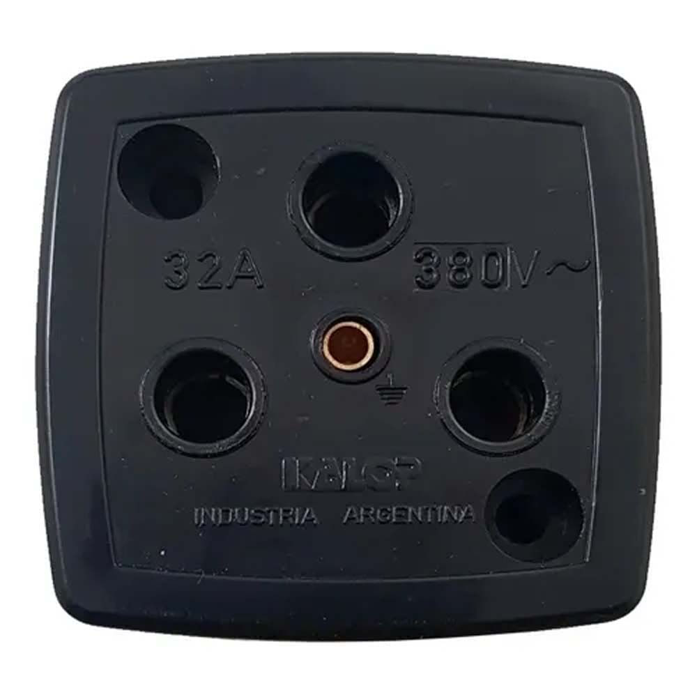 Base Industrial 3X32 con Tierra Grafito Kalop