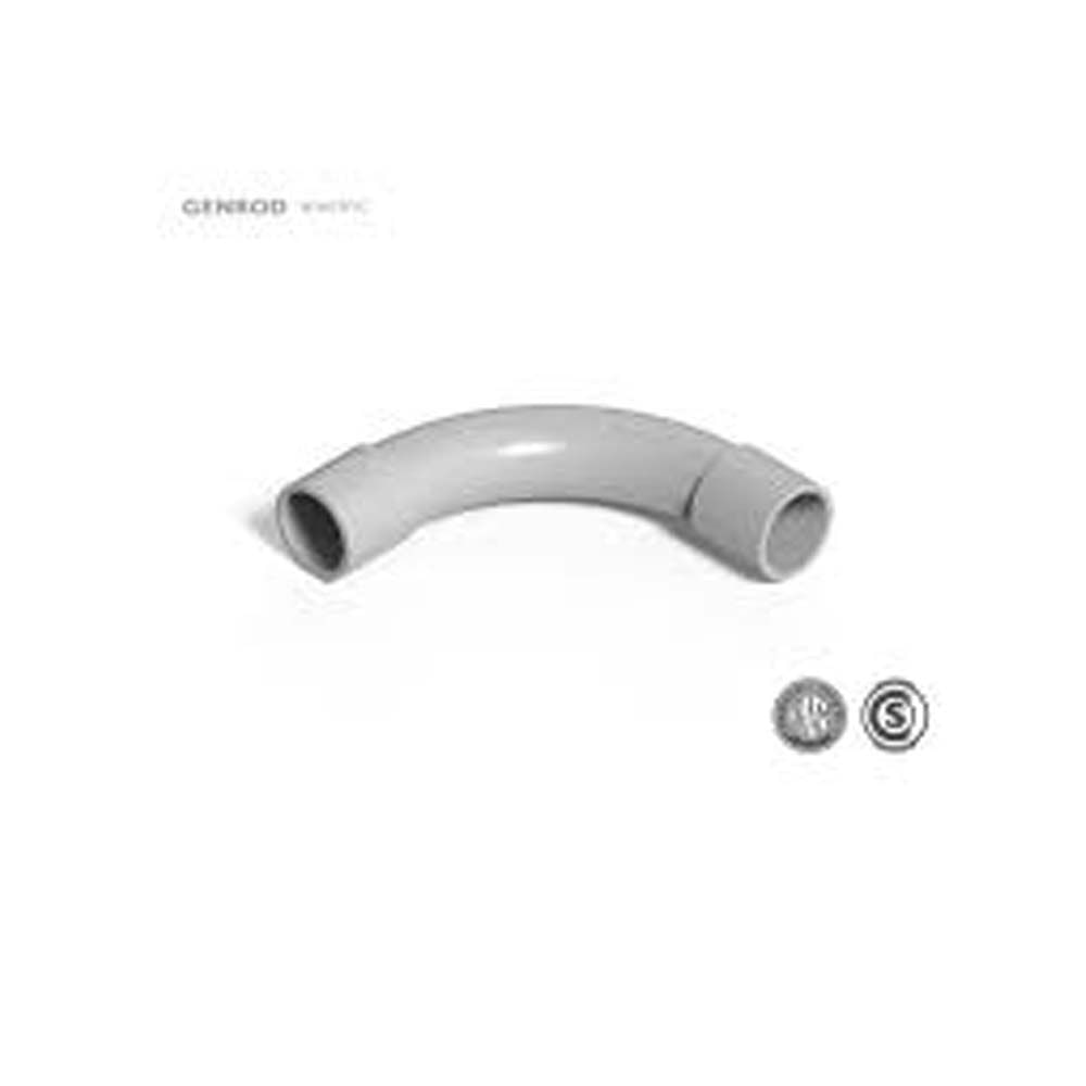 Curva 7/8" para Caño Pvc Rígido Gen Rod
