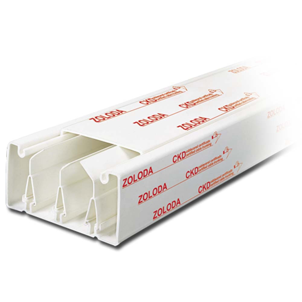 Cablecanal 40X16mm con Adhesivo sin Tabique 601.053 Blanco Zoloda