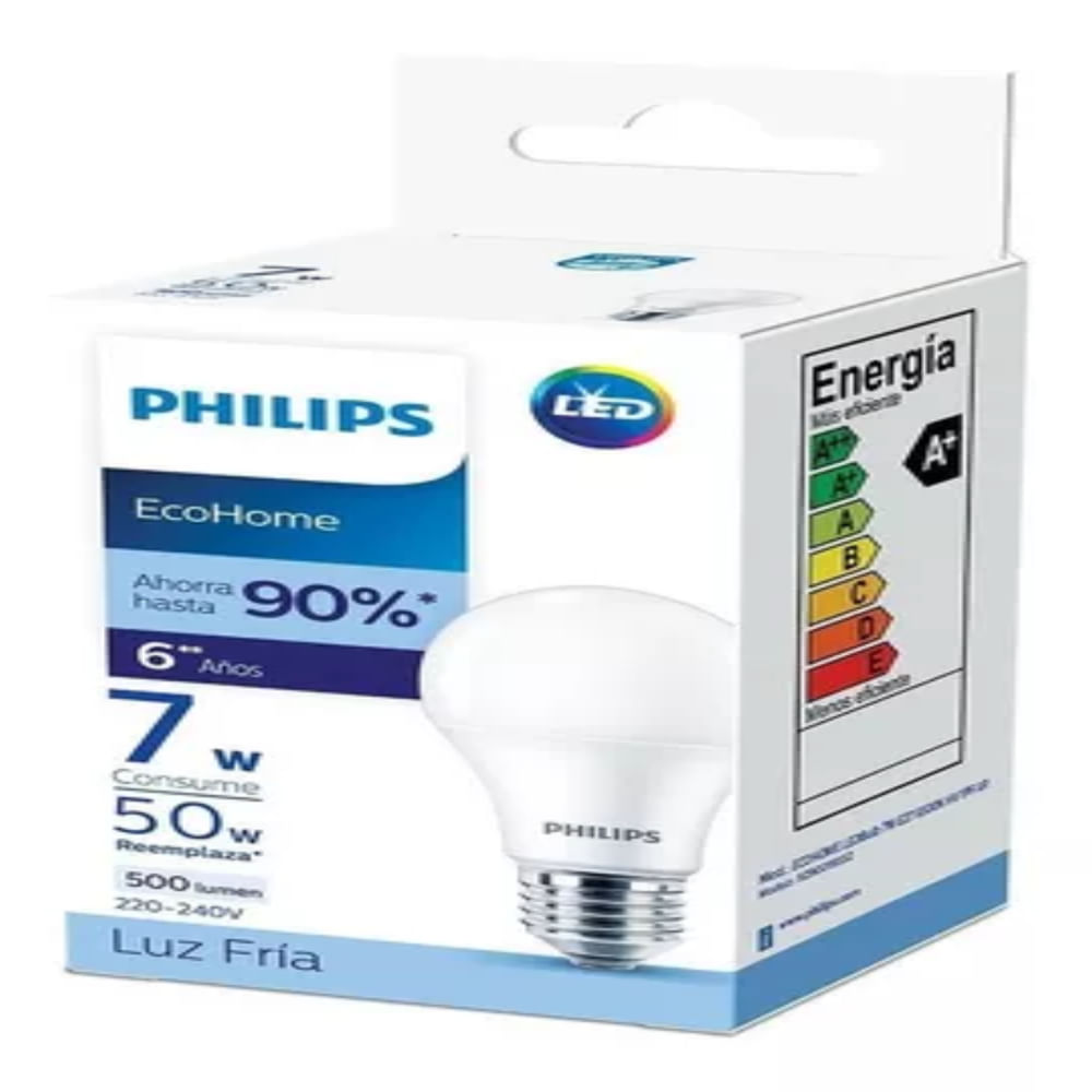 Lámpara Led Bulbo 14W E27 6000Khv Philips